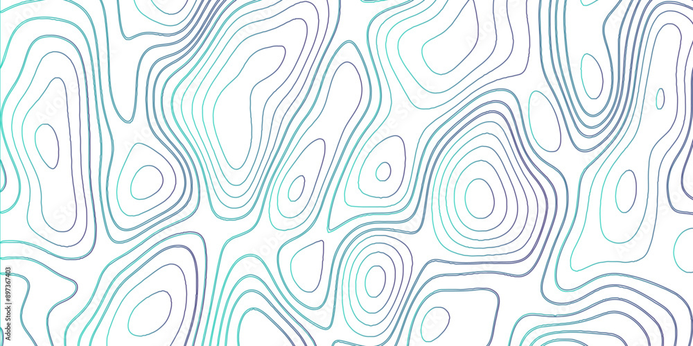 Topographic canyon geometric map relief texture with curved layers and ...