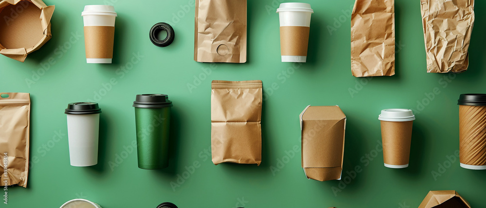 Importance of recyclability in packaging design Stock Photo | Adobe Stock