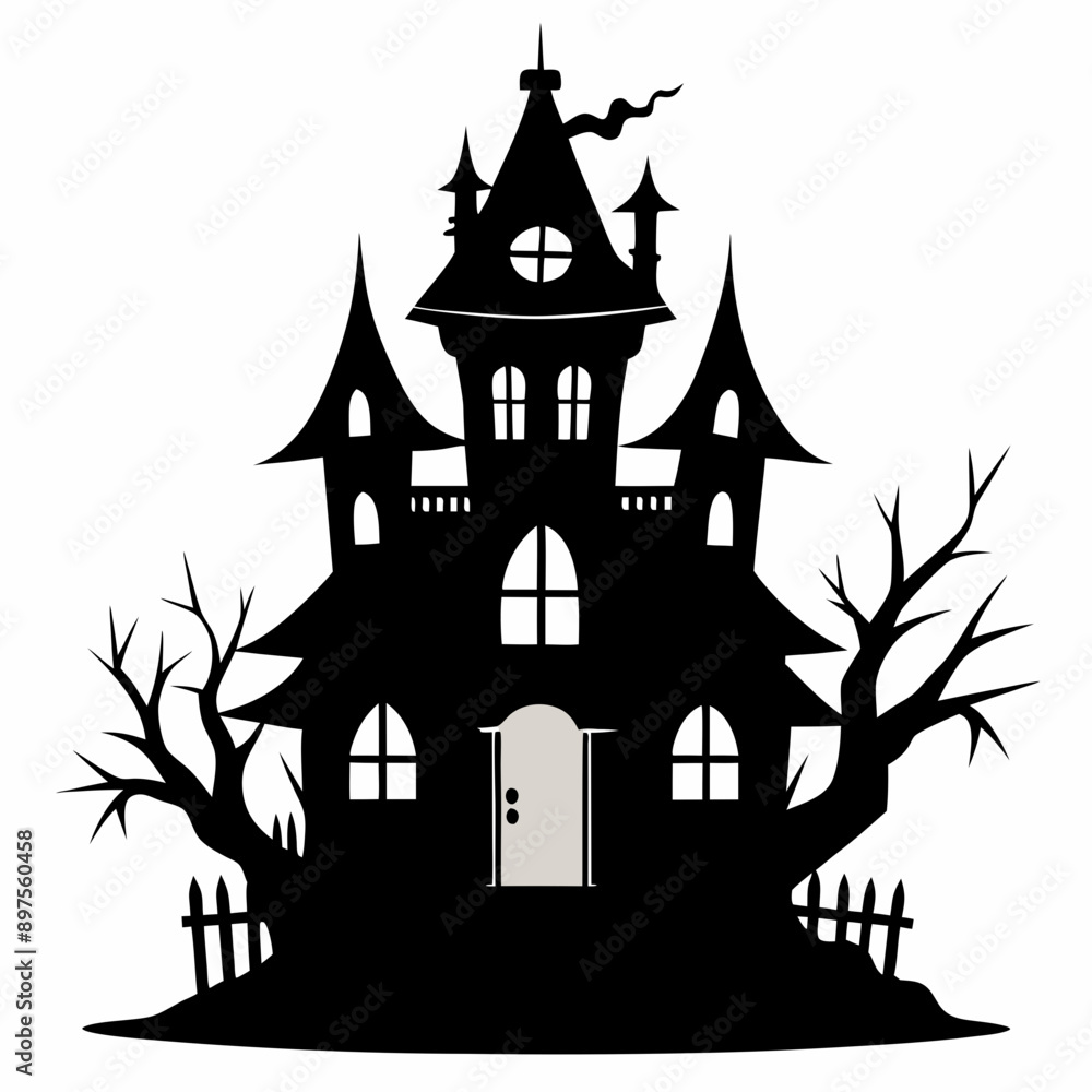 HAUNTED HOUSE SVG , Halloween Bundle Svg, Haunted House Svg Bundle, Haunted House Clipart ...