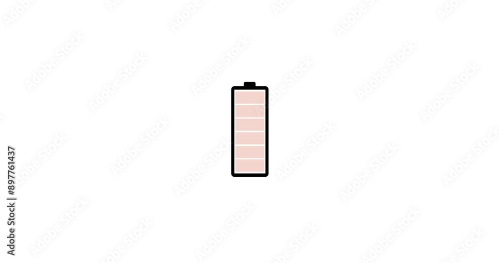 Loader animation. 4k resolution. Black battery indicator loading ... Loader animation. 4k resolution. Black battery indicator loading ...
