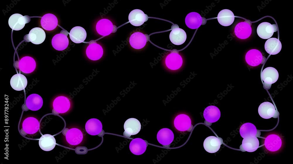 2d cartoony animation. Animated cartoon. Film grainAnimated violet ...