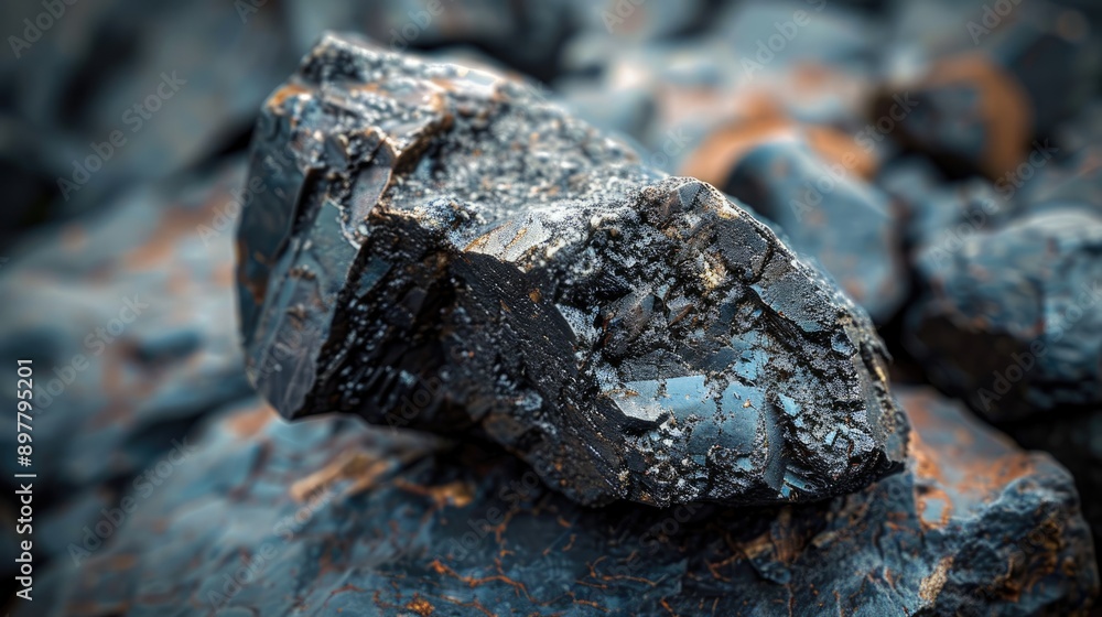 Close-up photos of meteorites found on Earth. Shows unique textures and ...