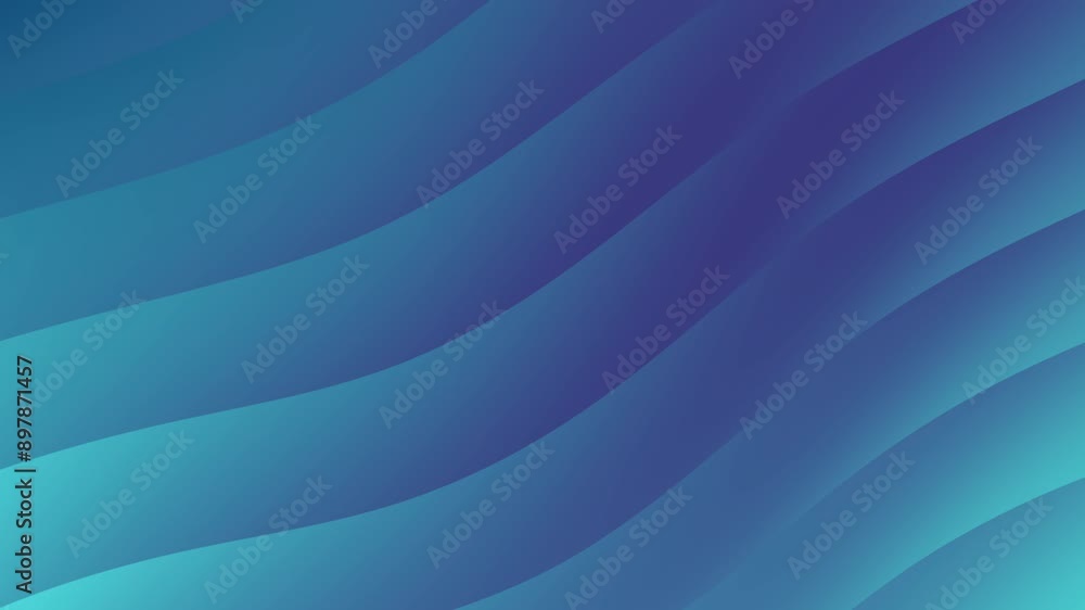 Blue and purple gradient background with wavy lines. Suitable for ...