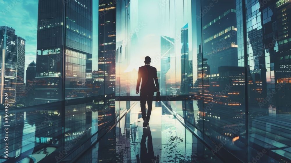 Business vision and mission concept. Inspiration motivation, The image ...