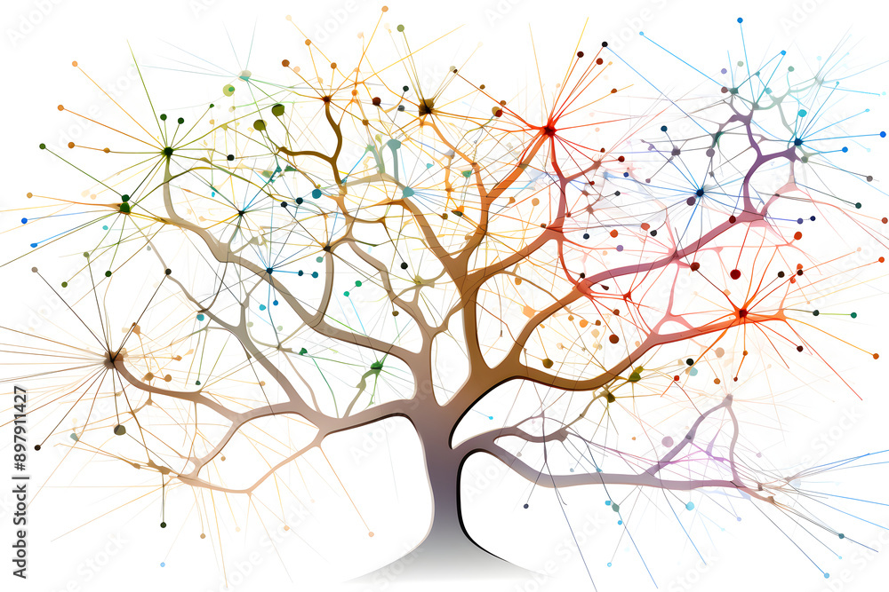 High-resolution Image of a Deep Learning DL Decision Tree Model as a ...