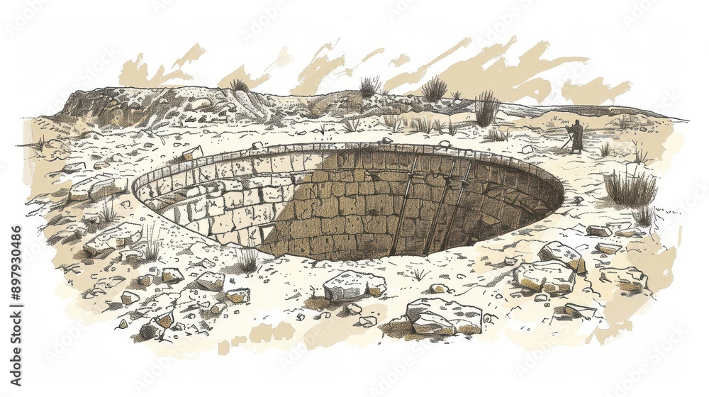 Genesis,Abraham and Abimelech:Historical sketch of the well at ...
