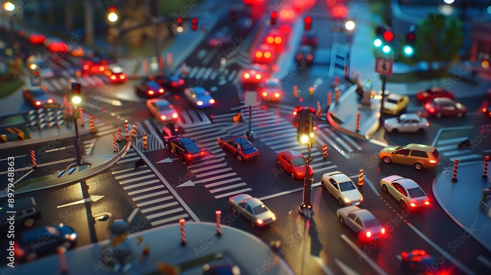 Traffic Signal Failure Causes Chaotic Scene at Busy City Intersection ...