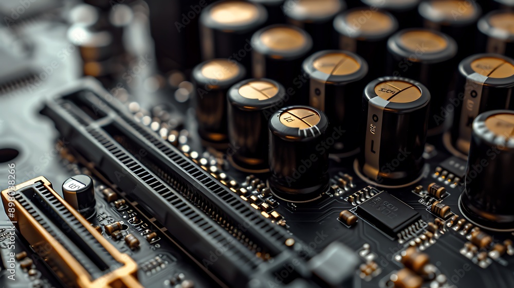 Dedicated sound card with gold plated connectors and audio jacks ...