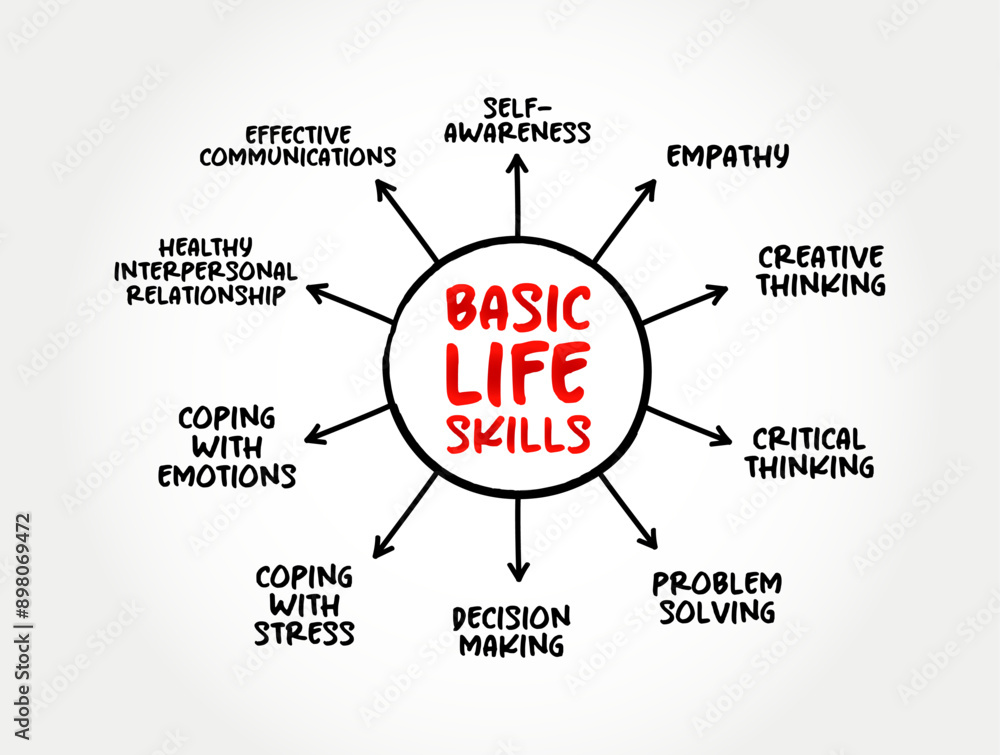 Basic Life Skills - abilities for adaptive and positive behaviour that enable humans to deal ...