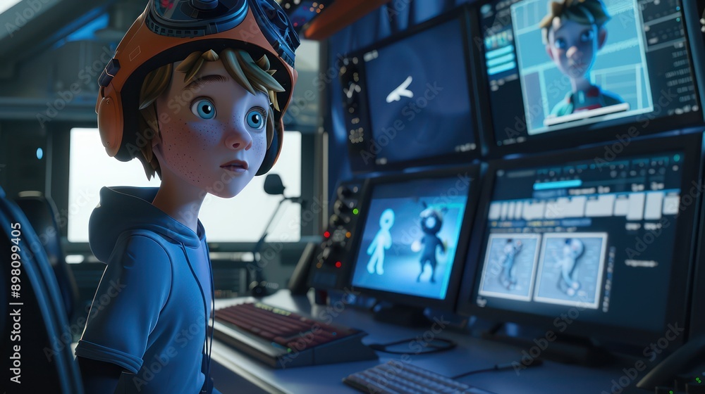 digital animation studio where creators use motion capture and CGI to ...