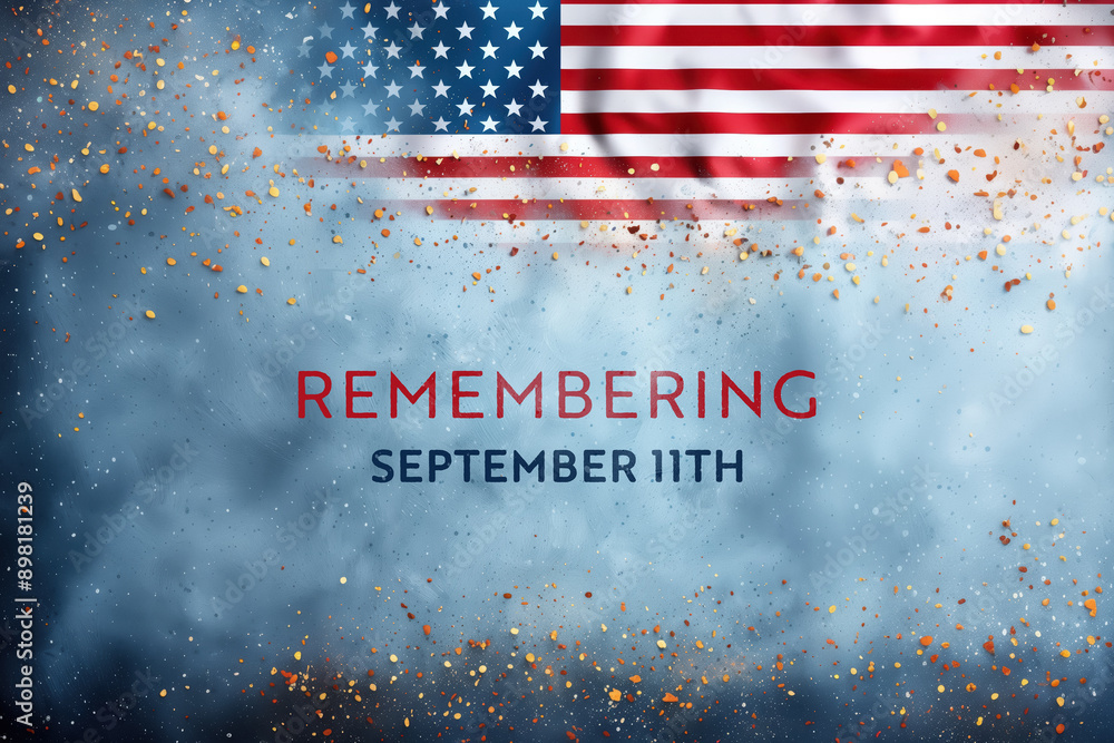 Patriotic design featuring the American flag with a textured background ...