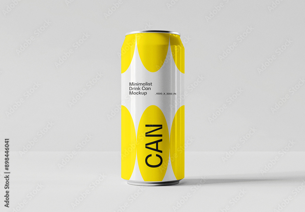 Aluminum Can Mockup Stock Template | Adobe Stock