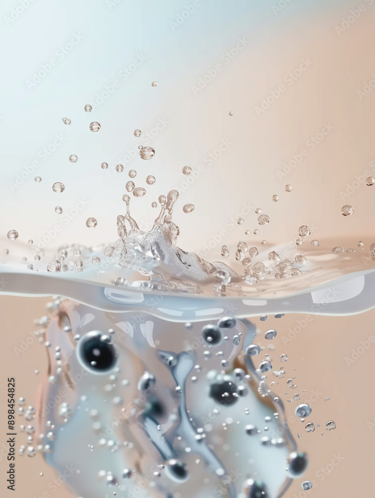 High-Resolution 3D Render of Blackhead Treatment Dissolving Oil ...
