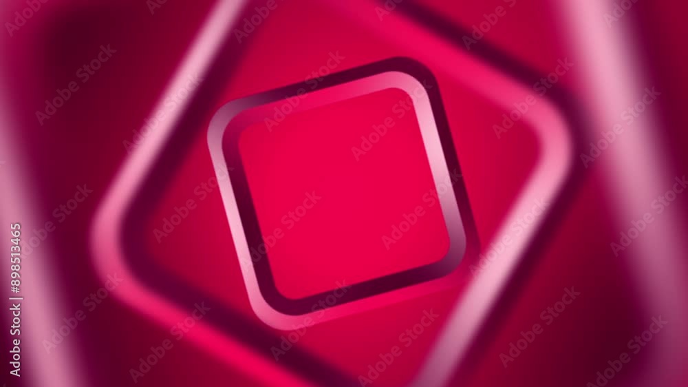 Rotating squares loop background 4K. Abstract soft animated background ...