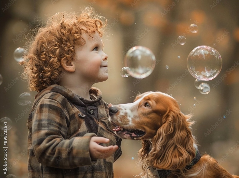 Stunning high resolution photos of a little curly red-haired boy and ...