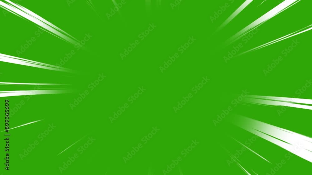 Right to Left speed lines moving with alpha channel. comic anime action ...