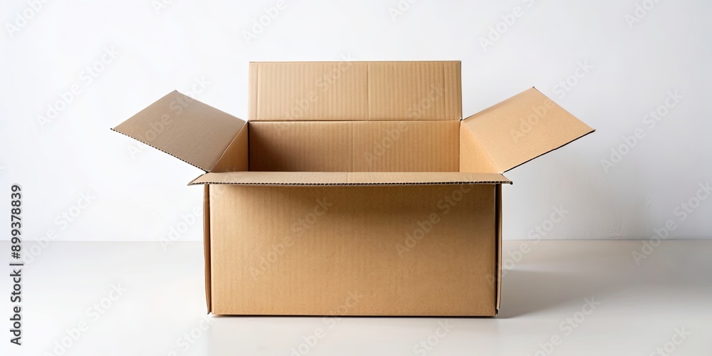 Empty cardboard box package for shipping cargo, Cardboard, Box, Empty ...