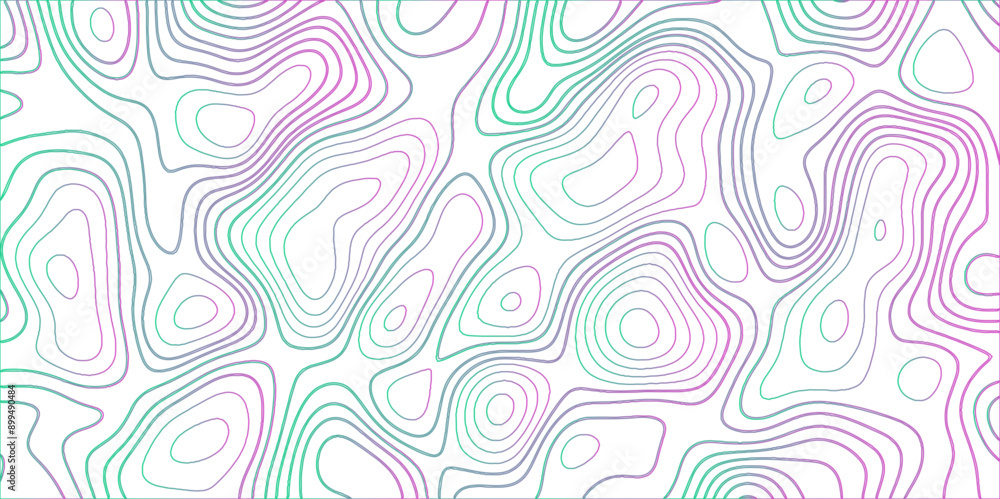 Topographic canyon geometric map relief texture with curved layers and ...