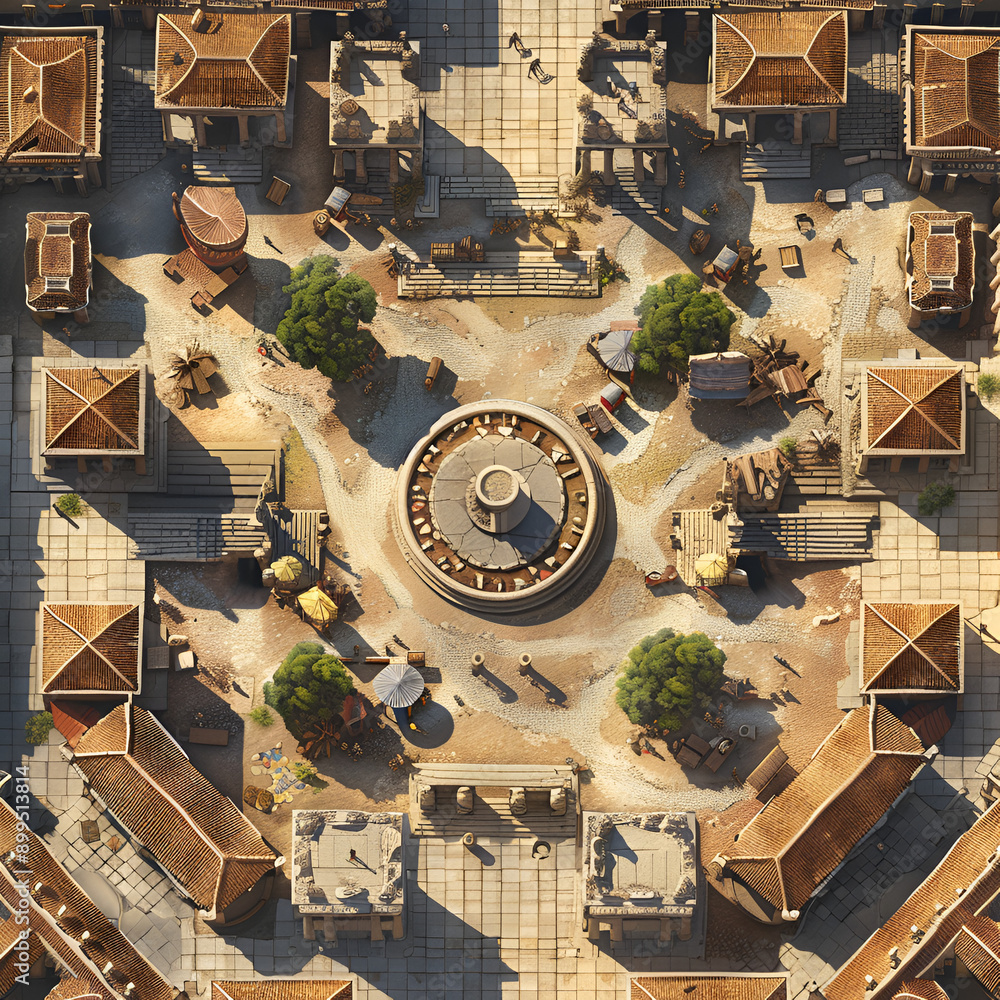 Ancient Rome Battle Map for RPG ,Map for Dungeons and Dragons,DnD map ...