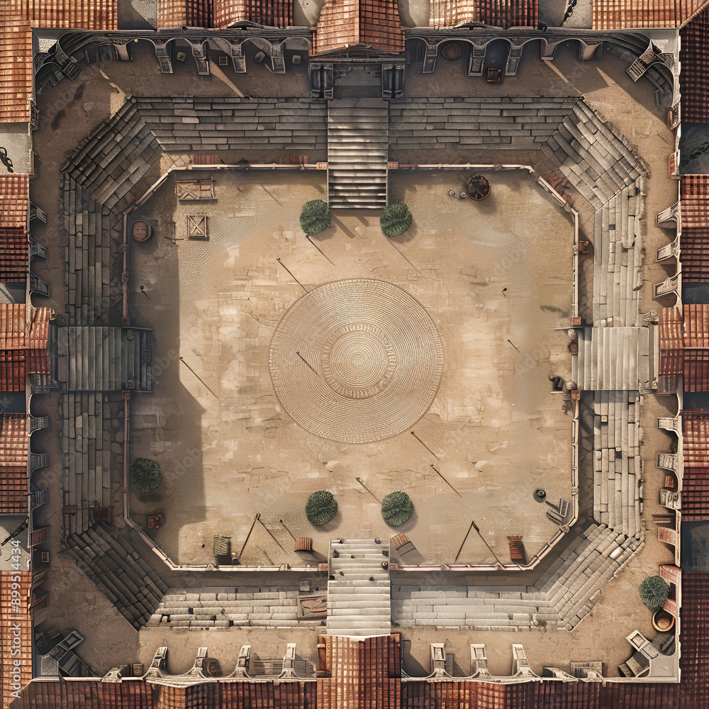 Ancient Rome Battle Map for RPG ,Map for Dungeons and Dragons,DnD map ...