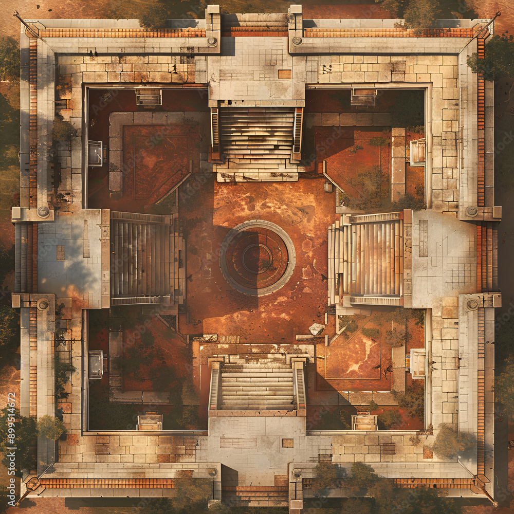 Ancient Rome Battle Map for RPG ,Map for Dungeons and Dragons,DnD map ...