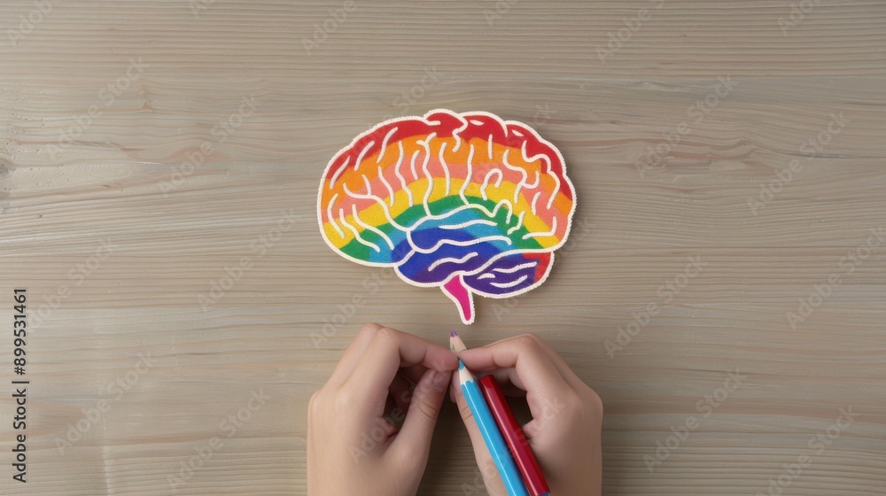 Raise dyslexia awareness with a visual concept showing a childs hand ...