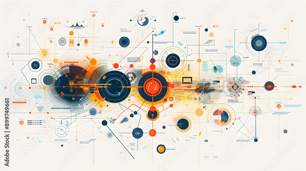 Comprehensive Mind Map Diagram Visualizing Complex Ideas and ...