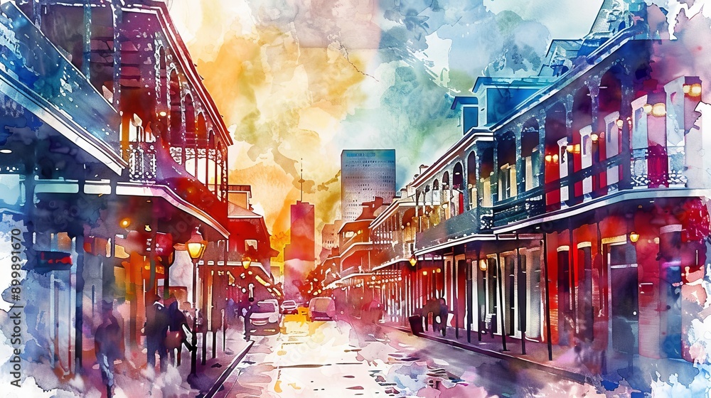 The French Quarter, Historic District, is the oldest section of the ...