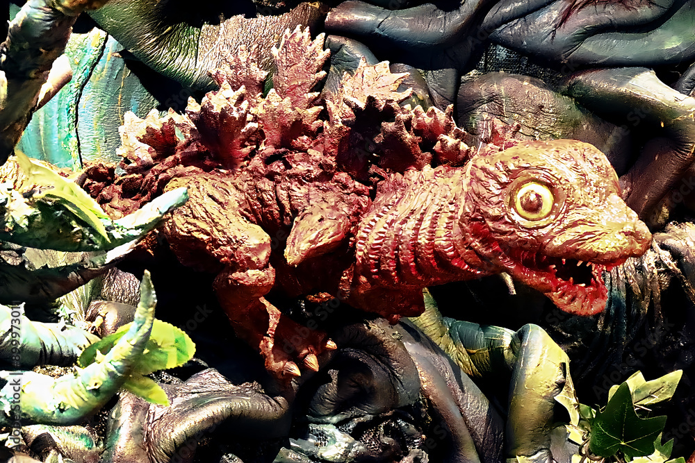 Statue of the Japanese version of Godzilla (minus 1.0 version) at Grand ...