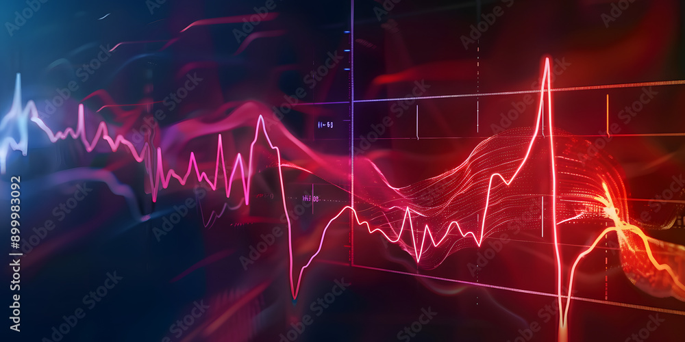 Visualize Hearts Electrical Activity Over Time Period Update Cardiogram ...