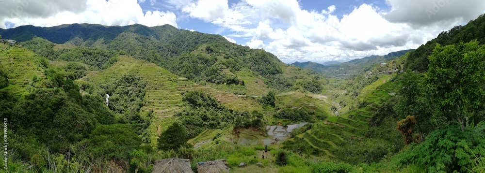 Rice Terraces of the Philippine Cordilleras, rice fields in Banaue ...