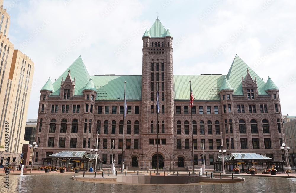 Minneapolis, Minnesota, U.S.A - July 13, 2024 - The front view of the ...