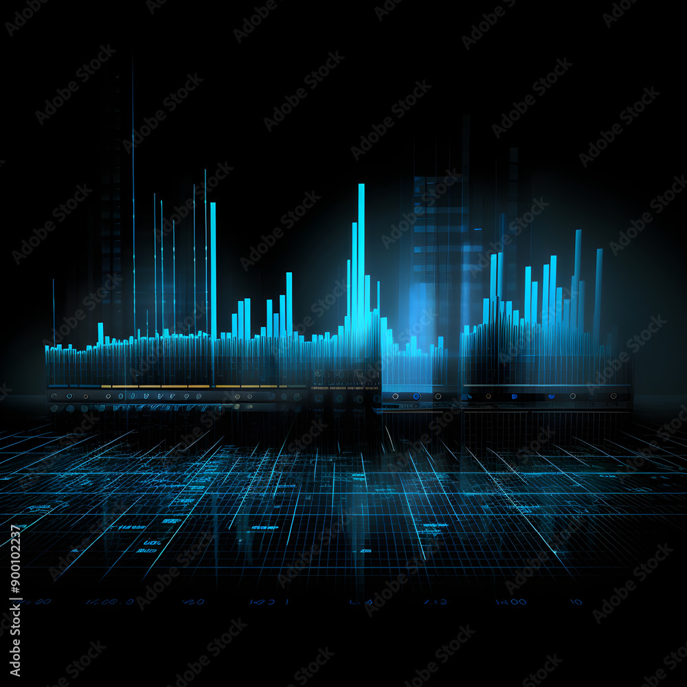 Vibrant Audio Frequency Spectrum Display: A Deep Dive into Sound ...