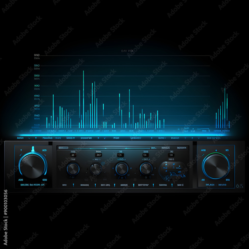 Vibrant Audio Frequency Spectrum Display: A Deep Dive into Sound ...