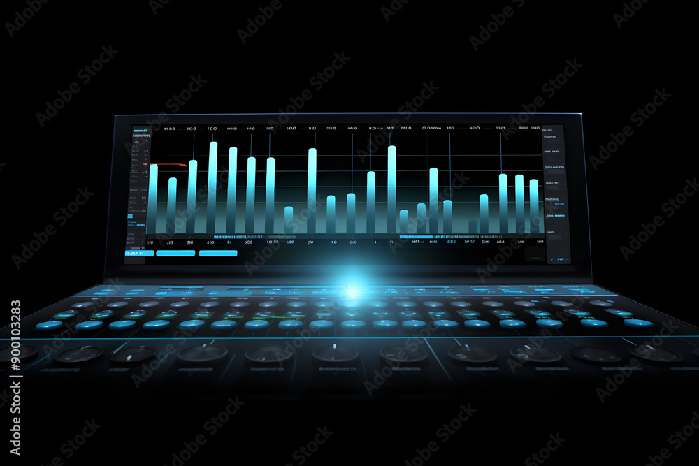 Vibrant Audio Frequency Spectrum Display: A Deep Dive into Sound ...