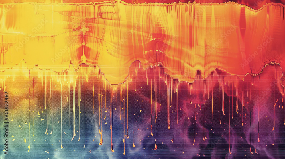 Heat map of experimental noise with xy chart for data visualization. AI ...