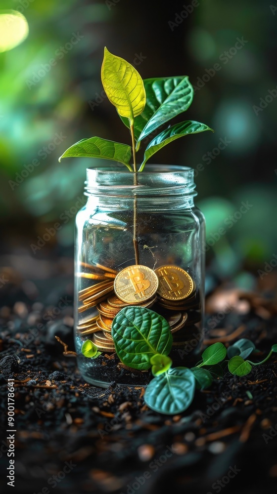 Financial advisor setting financial goals with clients using portfolio ...