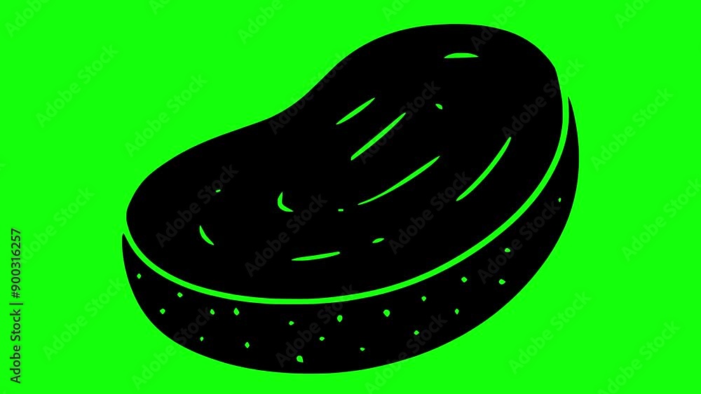 potato illustration video animation tree plant potato silhouette food ...