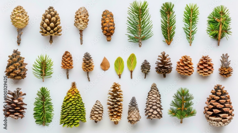 Pine (Pinus): Evergreen conifers with long needles and woody cones ...