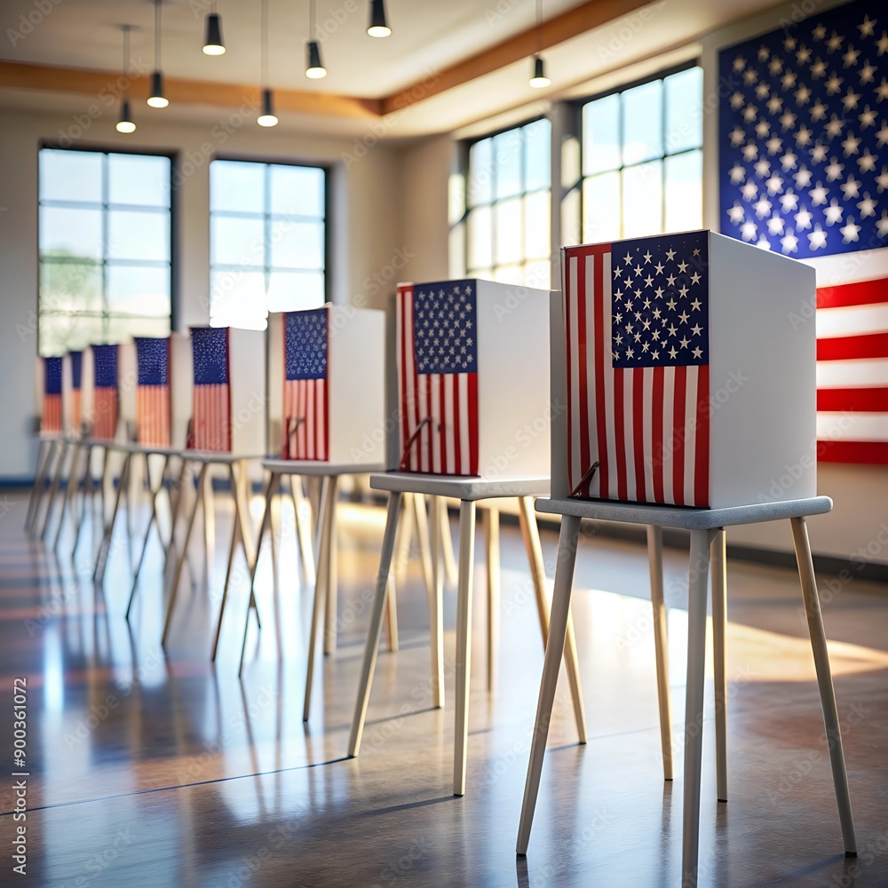 Foto de National Election Day in the United States of America. Dolly ...