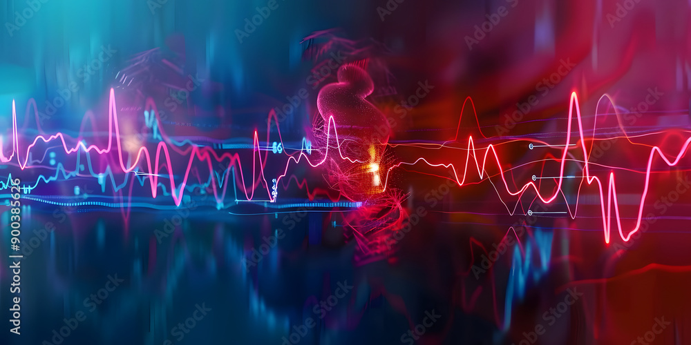 Visualize Hearts Electrical Activity Over Time Period Update Cardiogram ...