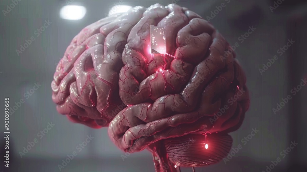 Futuristic Brain with Neural Network and Artificial Intelligence ...