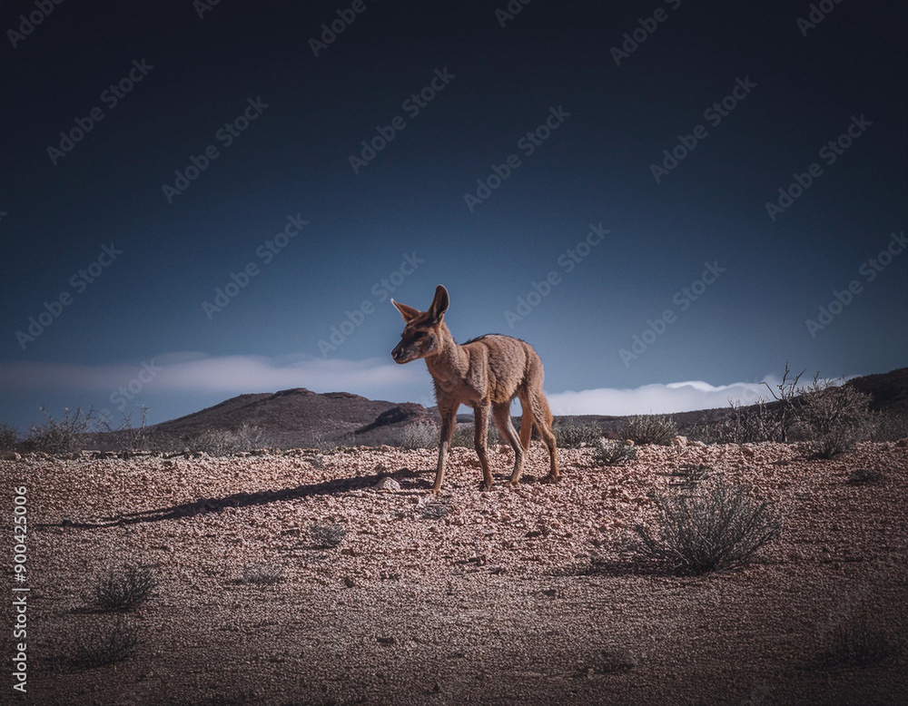 Cryptozoology Chupacabra in Arid Landscapes Concept of Unexplained ...