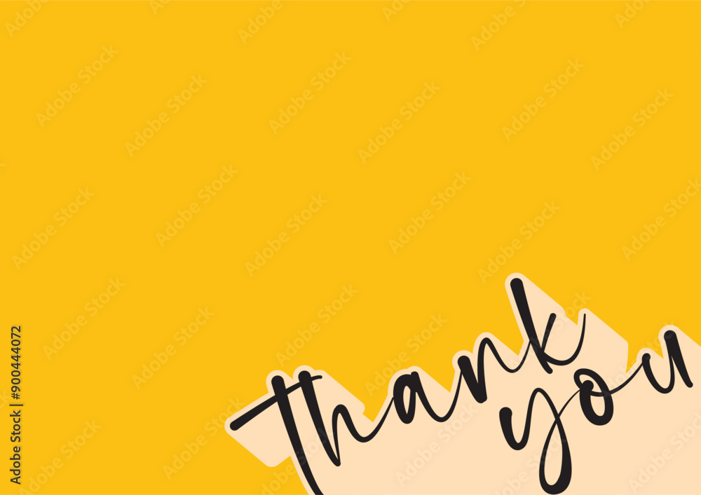 Thank you speech bubble banner. Thank you text with blank space for ...