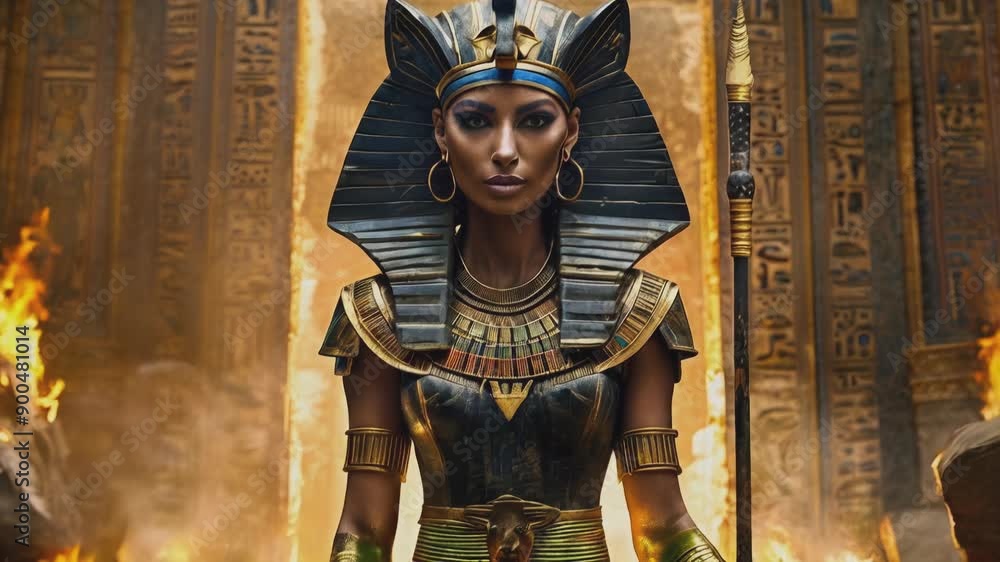 Sekhmet in Egyptian mythology is the goddess of war, the scorching sun ...