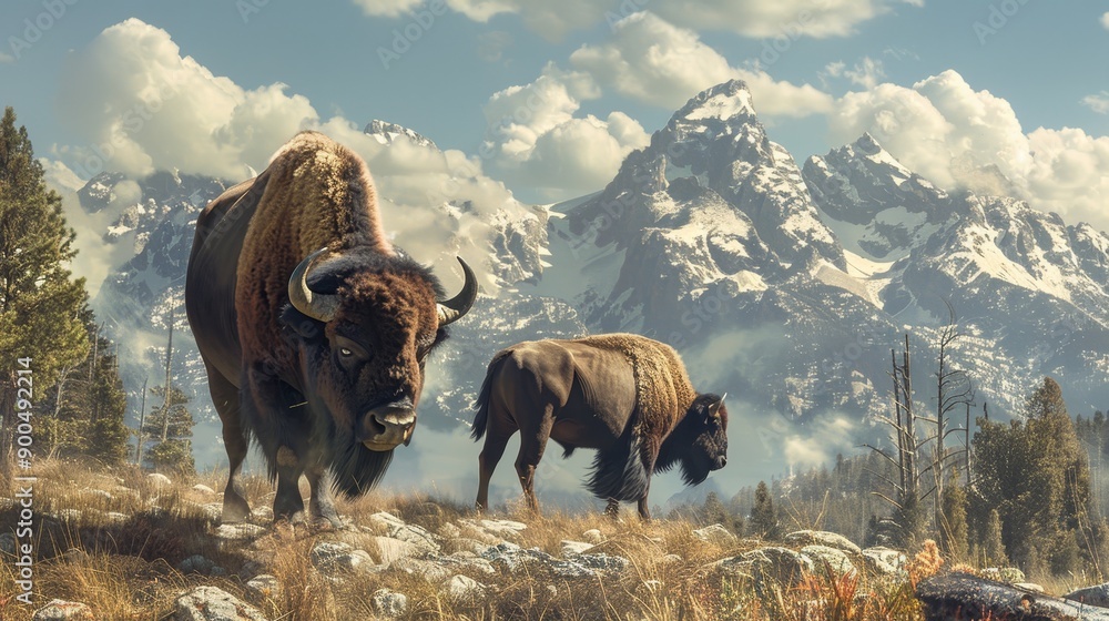 Comparing buffalo and bison mammals of the bovidae family similarities ...
