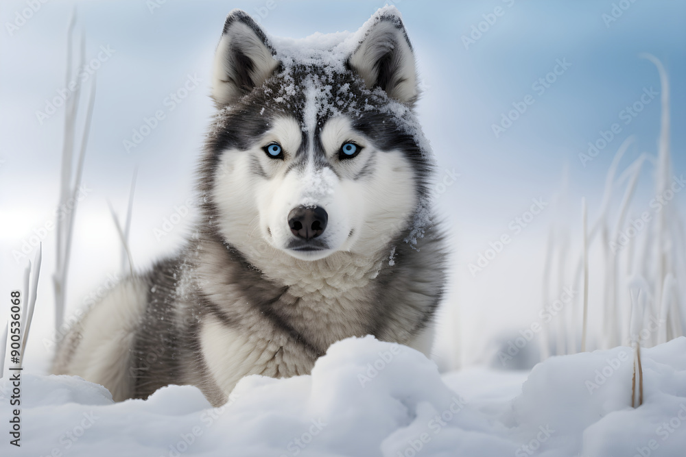 Epic Wilderness Capture: Mesmerizing Eskimo Husky Braving the Arctic ...