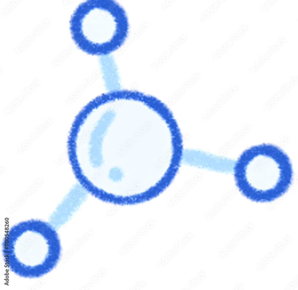An illustrated diagram featuring icons representing the formulas of ...