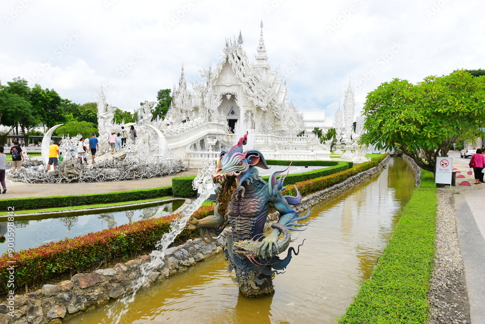 Chaing Rai, Thailand - July 27 ,2024 : White Temple (Wat Rong Khun) is ...