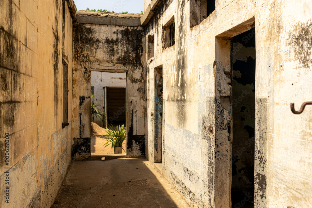 Poster Ussher Fort in Accra, Ghana, is a historic landmark that ...